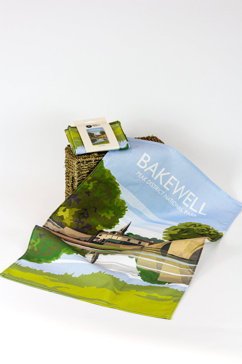 Bakewell Tea Towel – Peak District National Park